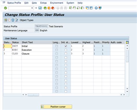 User Status Control In Sap Ps Sap Community