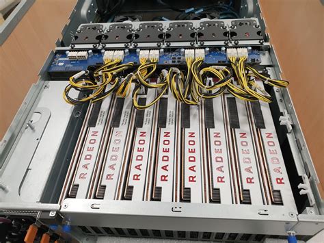 New All Amd Rig 2x Epyc 7313 16 Core 8x Radeon Vii 16gb R Amd