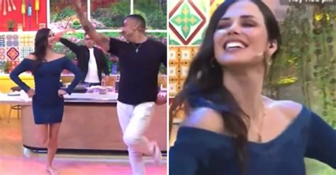 Maju Mantilla Es Aplaudida Por Bailar Marinera Tras Ampay De Su Esposo