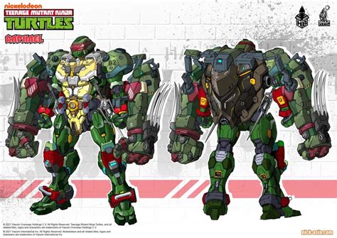 Teenage Mutant Ninja Turtles Mecha Figures Oh Shell Yes
