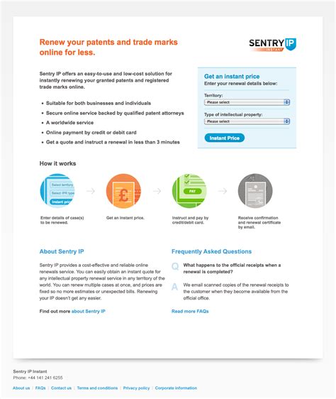 Sentry Ip Instant Online Renewals Service Work A Squared Digital