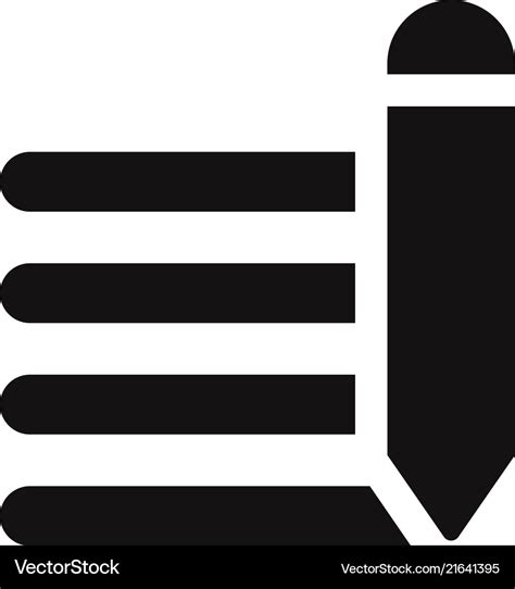 Edit Text Icon Royalty Free Vector Image Vectorstock