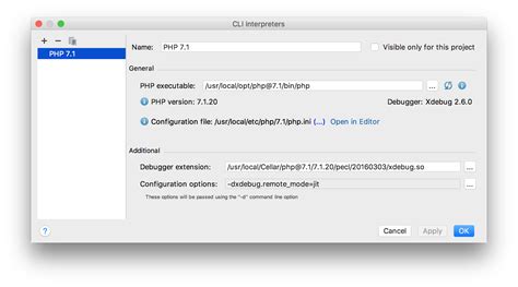 Debug Cli Php Script In Phpstorm Cannot Establish Connection To Xdebug Stack Overflow