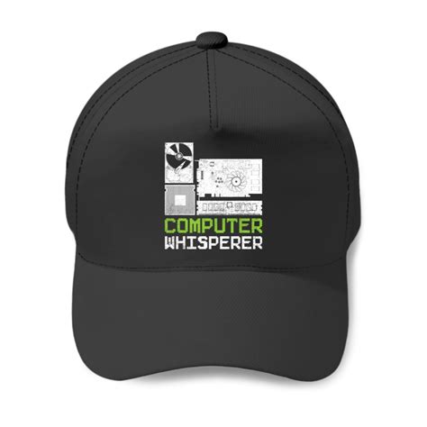 funny programmer code binary coding computer geek baseball caps sold by
