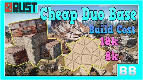 Rust Cheap Duo Base Build YouTube