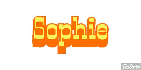 Sophie Name Animated  Logo Designs