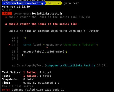 Testing In React Native With Jest And React Native Testing Library