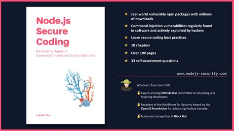 Fancy Mastering Nodejs Security 🏅🚀💪 I Got You Covered Liran Tal