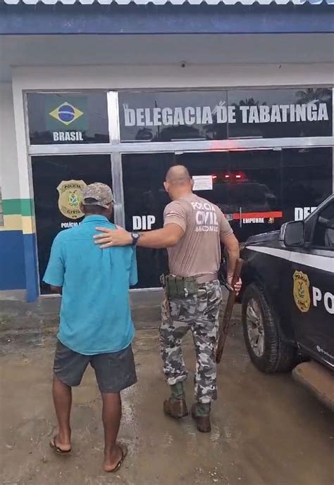 Homem condenado por estupro de vulnerável é preso em Tabatinga no AM Amazonas G