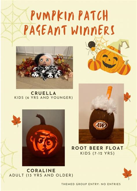 News Pumpkin Pageant Winners October 31 2024 Community Living