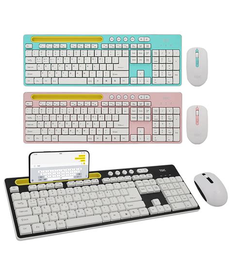 저소음 블루투스겸용 2 4ghz 무선 키보드마우스세트 에이블리