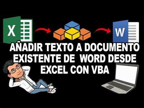 Escribir En Un Documento Existente De Word Desde Excel Con VBA YouTube