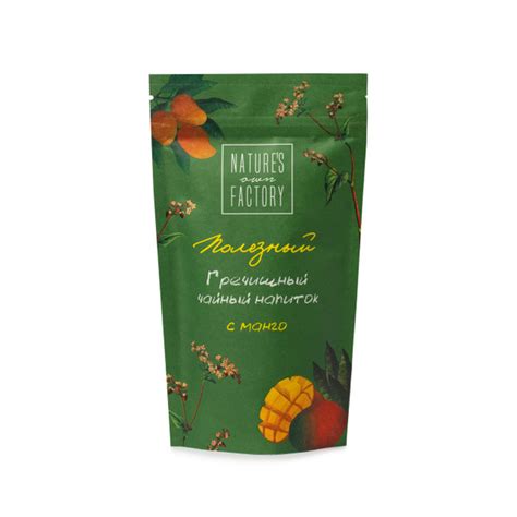 Напиток чайный Nature's Own Factory Полезный гречишный с манго, 100г, 1 ...