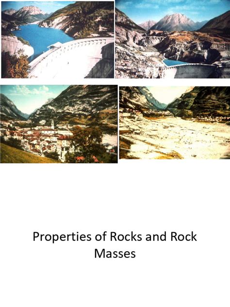 Chapter 1 Properties Of Rock And Rock Masses Pdf Strength Of Materials Youngs Modulus