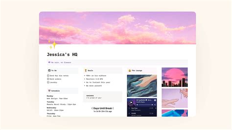 Notion Workspace Templates