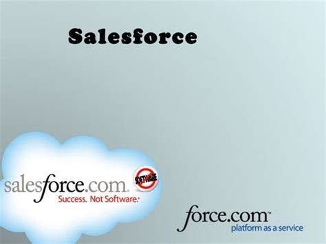 Introduction To Salesforce Ppt Ppt