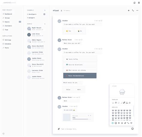 Wireframe Color Scheme For The Control Panel Design System