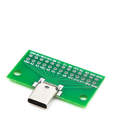 Type C公母头测试板双面正反插排针24p公转母座usb3 1 Type C母座 测试板【图片 价格 品牌 报价】 京东