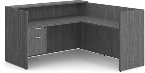 Source Office Furniture Classic Gallery Reception Desk With Reversible Return And Box File