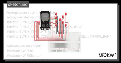 Led1 Wokwi Esp32 Stm32 Arduino Simulator