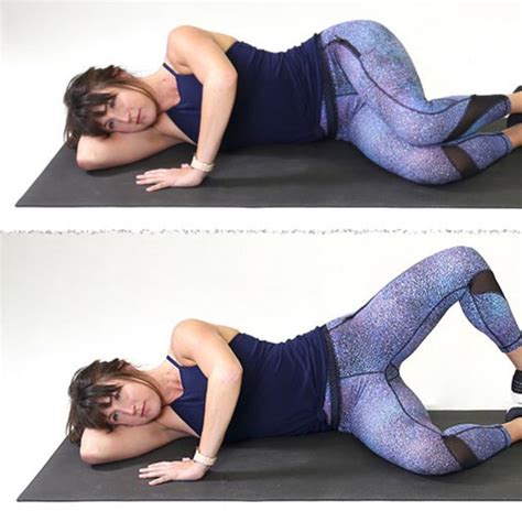Clamshell Exercise How To Workout Trainer By Skimble