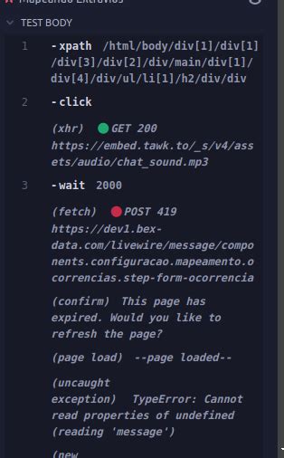 Expired Page In Cypress In Laravel Application · Cypress Io Cypress