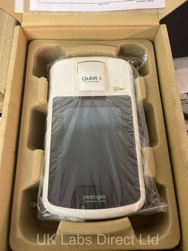 Thermo Invitrogen Qubit 4 Flurometer Uk Labs Direct Ltd