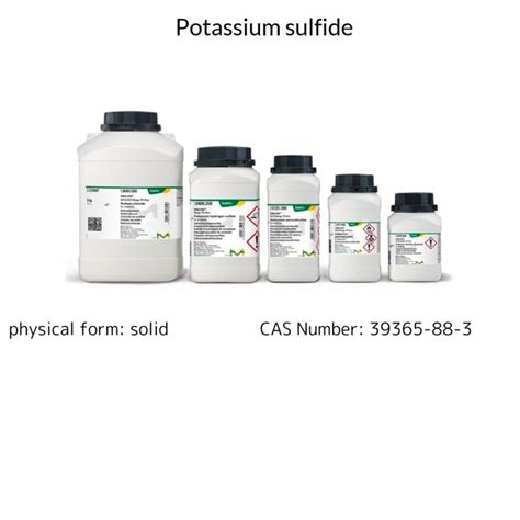Mm Potassium Sulfide 코랩샵 Kolab 연구용 기자재 실험용 기초 소모품 및 연구 장비 전문 쇼핑몰