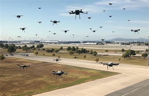 无人机集群无人机集群核心技术解析与应用实践