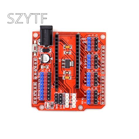 【new arrival】multi function funduino nano shield expansion board for electric diy scm orange