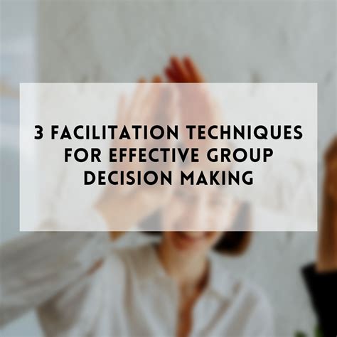 group decision making process