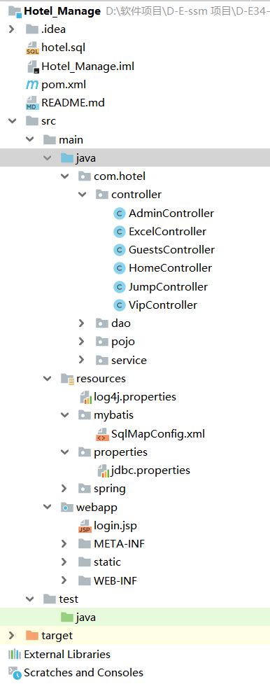 Javaweb基于ssm的酒店管理系统源码该系统是一个基于javaweb的酒店管理系统。 前端用到了 Htmlcssjsjquery