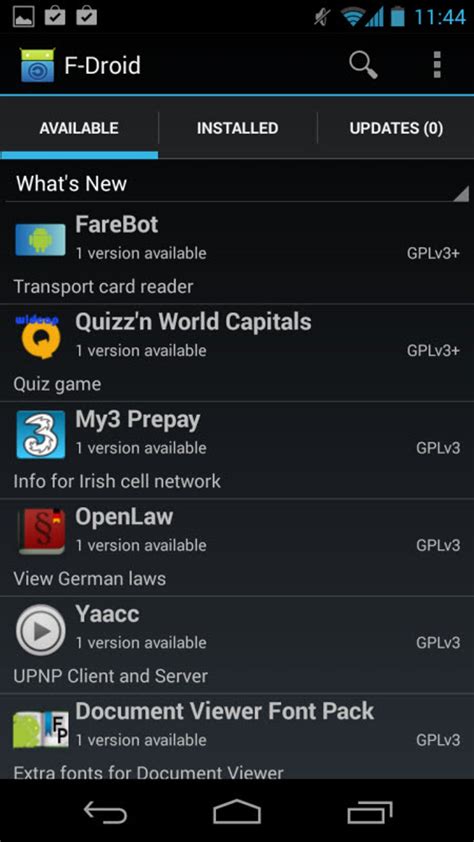 f droid apk na android download