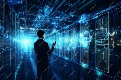 Premium Photo Securing Data Centers Exploring Fingerprint Biometrics And Ai Integration For