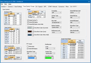 IC 9700 Radio Programming Software IC 9700 Radio Programming Software