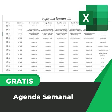 Planilha De Agenda Empresarial Planilhas Prontas Porn Sex Picture
