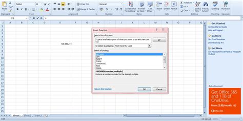 How To Round Off Numbers With The Mround Function In Excel Spreadsheets