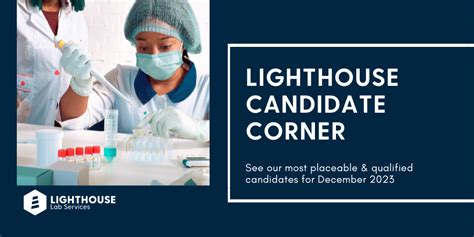 Medical Laboratory Candidate Corner December Lighthouse Lab
