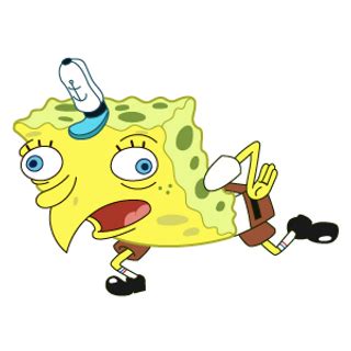 Mocking SpongeBob Sticker Mania