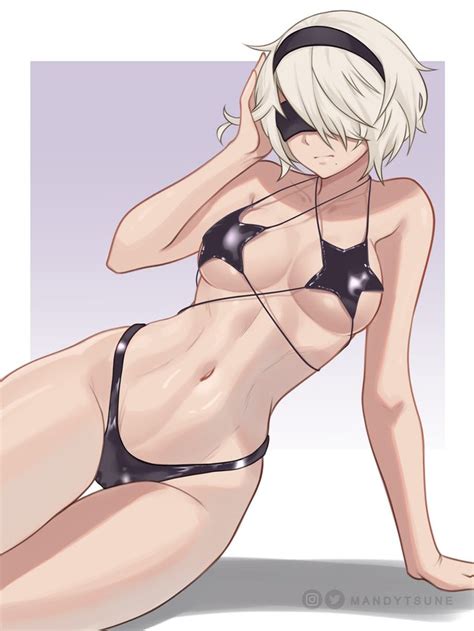 Yorha No 2 Type B Nier And 1 More Drawn By Mandytsune Sample Ed55587d4d54937a4cbd6930cc05a114