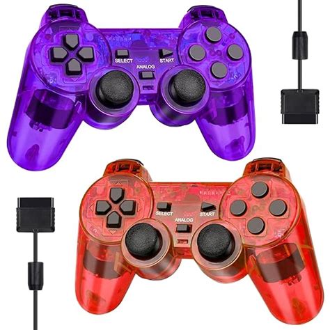 Doueuain Wired Controller For Ps2 2 Pack Gamepad Remote