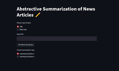 Github Adith Prabukumar Nlp News Summary The Following Repository Shows How To Build And