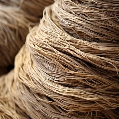 Close Up Of A Pile Of Twine As A Background Texture Stock Illustration Illustration Of