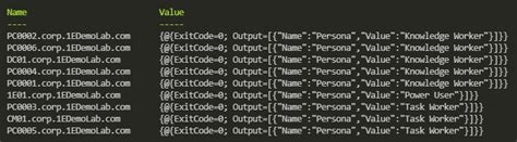 Autonomous Persona Management Using 1e Tachyons Powershell Toolkit