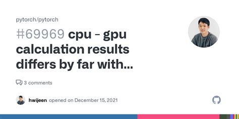 Cpu Gpu Calculation Results Differs By Far With Torchnnfunctional