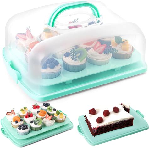 Tupperware Rectangular Cake Taker Home And Kitchen