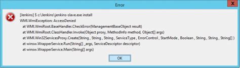 Jenkins Windows Slave Agent As A Service Virtualizationautomation