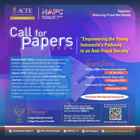 Call For Papers 2024 Acfe Indonesia