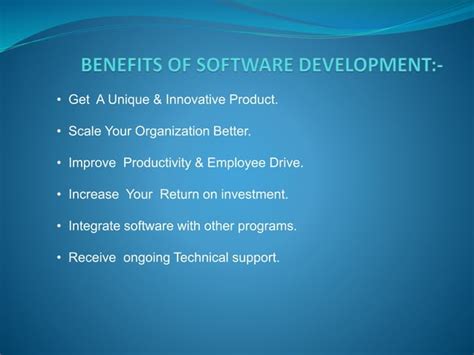 Software Development Course Mahad Ppt