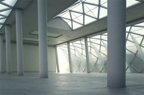 艺术展馆白模模型下载 室外建筑C4D模型下载 学哟C4D模型网